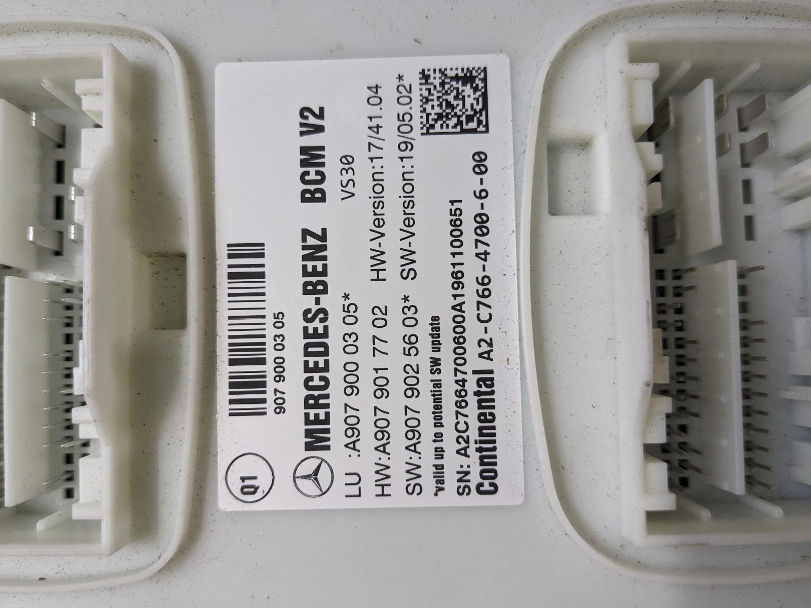 Ecu Sprinter Mercedes 2019